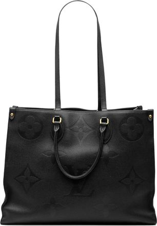 Louis Vuitton 2020 Monogram Empreinte Onthego GM satchel - Schwarz