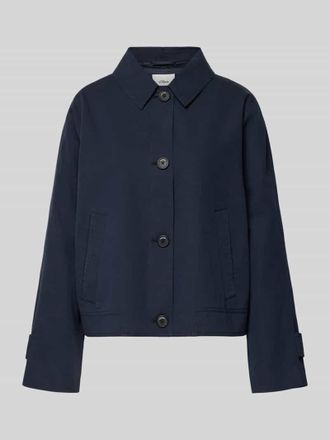 s.Oliver Red Label Regular Fit Trenchcoat aus Baumwoll-Lyocell-Mix
