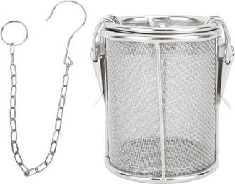 CHICIRIS Haofy Infuseur &agrave; th&eacute; en Acier Inoxydable de qualit&eacute; Sup&eacute;rieure, Filtre &agrave; Mailles Extra Fines avec Cha&icirc;ne, pour Pr&eacute;parer du th&eacute; en Vrac et Infuser des 