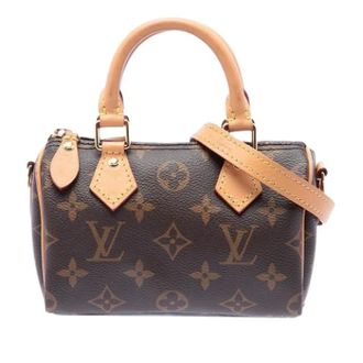 Louis Vuitton Pre-owned Nano Speedy - Femme - Pre-owned - Brun - Taille: ONE Size