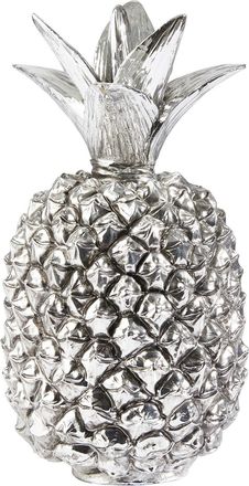 Ambia Home Dekoananas, Silber, Kunststoff, 28 cm, Kunsthandwerk, stehend, zum Stellen, Dekoration, Skulpturen & Dekoobjekte, Dekoobjekte