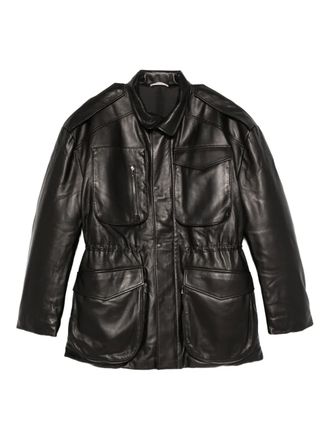 Nensi Dojaka veste &agrave; design matelass&eacute; - Noir