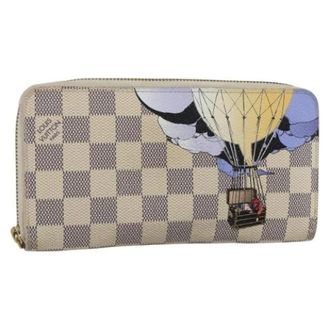 Louis Vuitton Portefeuille en toile Pre-owned - Femme - Pre-owned - Blanc - Taille: ONE Size