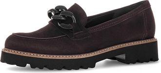 Gabor Damen Slipper, Frauen Slipper, Mokassins,komfortable,Kunst-Stoff,laessig,langlebig,leger,Pass-Form,robust,Chocolate(Ra.Natur,38.5 EU / 5.5 UK