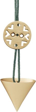 Stelton 10005 Nordic Schmuckt&uuml;te - Christbaumschmuck - Messing 4 x 4 x 9 cm