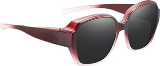 Generic Les lunettes de soleil sadaptent aux lunettes, les lunettes de soleil polarisées sadaptent aux lunettes pour homme | Surlunettes polarisées | Stores s