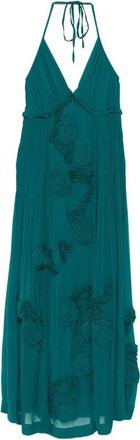Dries Van Noten Femme, Robes, Vert, Taille: 40 FR Drina Long Dress