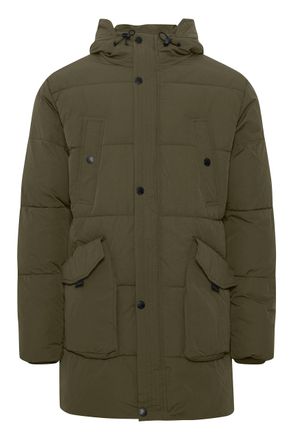 Indicode IDZeppal Steppjacke Herren Parka Winterjacke Steppparka warm gef&uuml;ttert mit hochabschlie&szlig;endem Kragen aus wasserabweisendem Material, Gr&ouml;&szlig;e:XXL, Farbe: