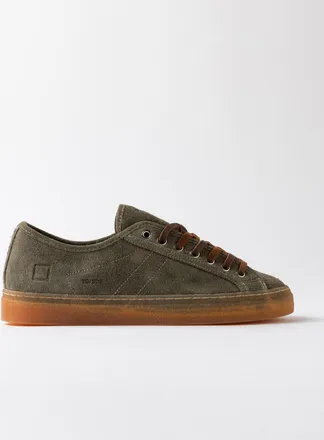D.A.T.E. tender suede army