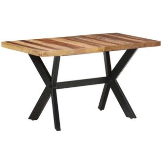vidaXL Esstisch 140x70x75 cm Massivholz Honigfarben Vidaxl