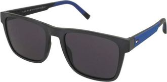 Tommy Hilfiger unisex, Accessoires, Noir, Taille: 55 MM Lunettes de soleil