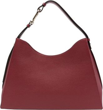 Furla sac porté épaule en cuir - Rouge