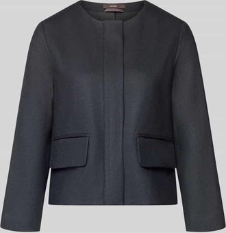 Windsor Slim Fit Blazer mit verdecktem Rei&szlig;verschluss und Pattentaschen