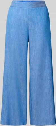 Lanius Culotte in Denim-Optik aus Baumwoll-Leinen-Mix