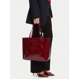 Eva Minge Handtasche Eva Minge EO-ALISON-LDA8224-1 Dunkelrot