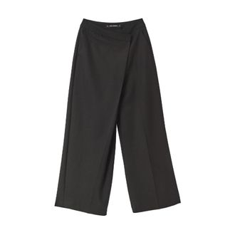 Karl Lagerfeld Wrap Pants - - Trousers - Damen - Schwarzk - S