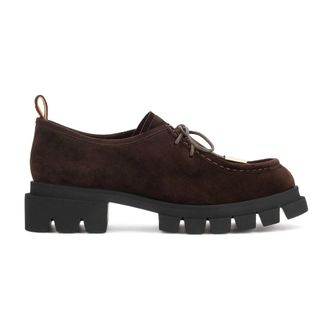 Kazar Schn&uuml;rschuh aus Wildleder - - Shoes - Damen - Braun - 37 EU