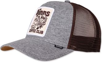 Djinns Trucker Cap HFT Coffee Heather Grey Grau, Size:OneSize