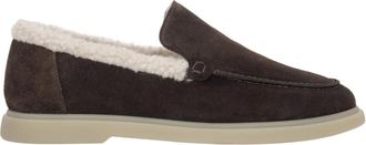 Estro & Luminara Velours-Loafer - - Shoes - Damen - Braun - 39 EU