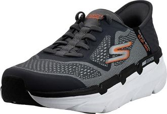 Skechers Chaussures de course &agrave; pied pour homme avec rembourrage en mousse &agrave; m&eacute;moire de forme, charbon, 41 EU