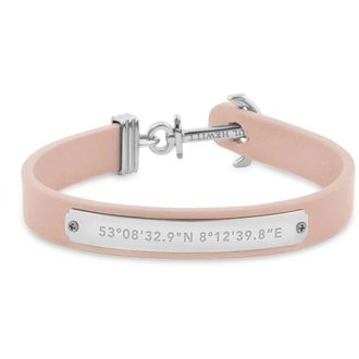 Paul Hewitt Signum Koordinaten Armband - - Accessories - Damen - Rosa - ONE SIZE