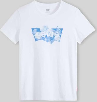 Levi's Regular Fit T-Shirt aus reiner Baumwolle mit Logo-Print