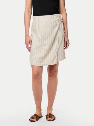 Pieces Minirock Pia 17151891 Beige Regular Fit