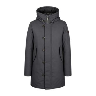 Peuterey Funktionaler Parka mit Kapuze - - Coats - Herren - Blau - 2XL