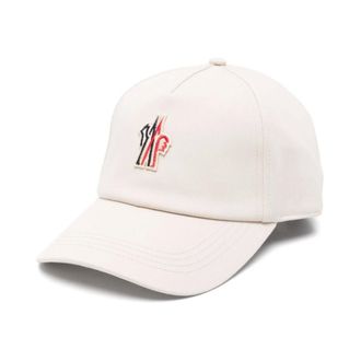 Moncler Femme, Accessoires, Beige, Taille: ONE Size Casquette Beige Élégante