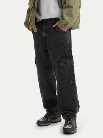 Levi's Jeans 568 000LP-0002 Schwarz Loose Fit