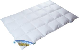 Germania Vitaschlaf Pußta Bauernflaum Daunenbett -medium- Premium Ganzjahres Decke Made in Germany Since 1947 Größe (155x220cm)