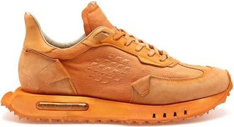 Bepositive Low-Top Sneaker - Space Race - Pigment Dye Sneakers - Gr. 40 (EU) - in Orange - f&uuml;r Damen