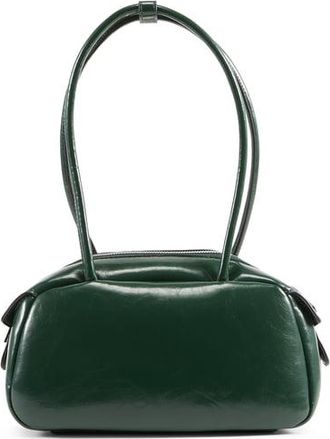 Au Printemps Paris Sac &agrave; main effet cuir rouge