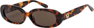 Linda Farrow Femme, Accessoires, Brun, Taille: ONE Size Lunettes de soleil