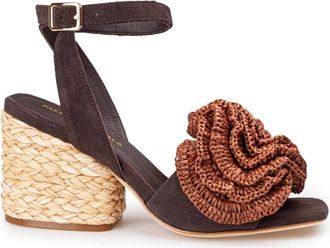Paloma Barcel&oacute; Femme, Chaussures, Brun, Taille: 36 EU Teressa Sandal