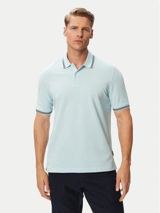 Bugatti Poloshirt 8150-15001E Hellblau Regular Fit