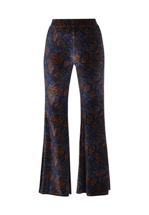 Usha Hose Frauen blau mehrfarbig