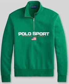 Polo Ralph Lauren Relaxed Fit Troyer aus Baumwoll-Mix