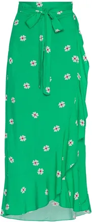 Americandreams Americandreams, Femme, Jupes, Vert, Taille: 36 FR Milly Wrap Skirt Long