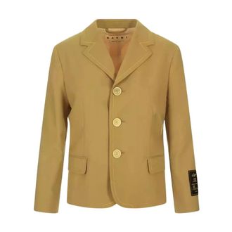 Marni Dijon Blazer - - Jackets - Damen - Beige - S