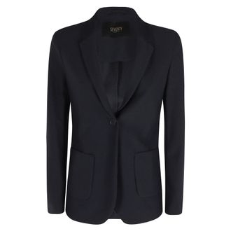 Seventy Femme, Vestes, Bleu, Taille: 36 FR Blazer Jacket