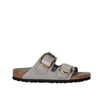 Birkenstock Arizona Big Buckle Narrow Fit - Femme - Chaussures - Gris - Taille: 37 EU