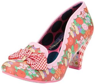 Irregular Choice Femme Kanjanka Tissu Oxford, Rouge/Rose, 39 EU