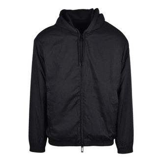 Emporio Armani Felpagiubbotto con zip - - Jackets - Herren - Schwarzk - 3XL