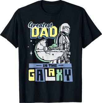 Star Wars The Mandalorian & Grogu Greatest Dad in The Galaxy T-Shirt