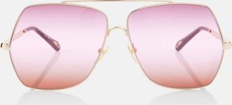 Chloé Chloé Eckige Sonnenbrille Aly