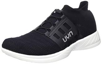 UYN Homme 3D Ribs Tune Sneaker, Black/Charcoal, 41 EU