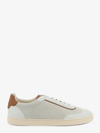 Brunello Cucinelli Low-Top suede and leather sneakers - BRUNELLO CUCINELLI - gender_Man