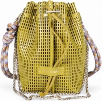 CRAIE STUDIO Femme, Sacs, Jaune, Taille: ONE Size Bibi Mini Sac Seau