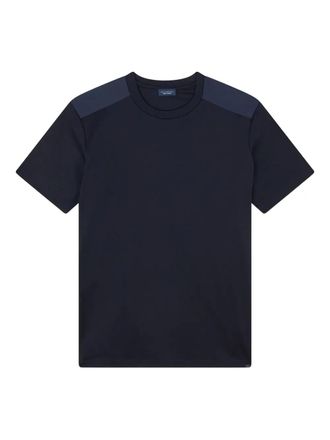 Paul & Shark t-shirt avec d&eacute;tail aux &eacute;paules - Bleu